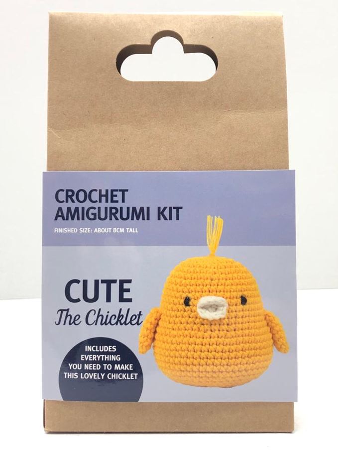Amigurumi Kiti, KH-Cute The Chicklet Amigurumi Oyuncak MAK02