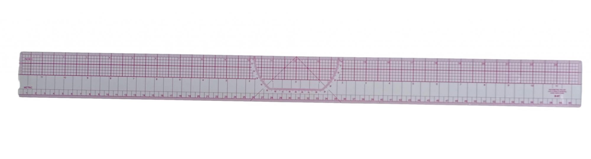 Curved Ruler 8x4,5 inc