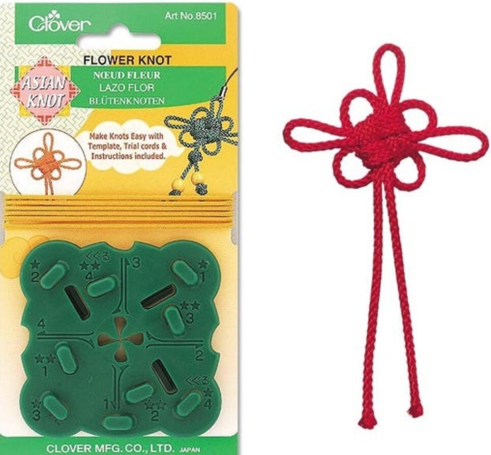 Clover Knot Template
